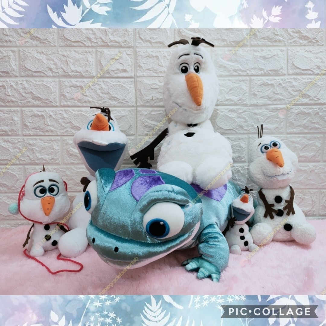 Frozen's Olaf and Bruni the Salamander Take All, Hobbies & Toys, Toys ...