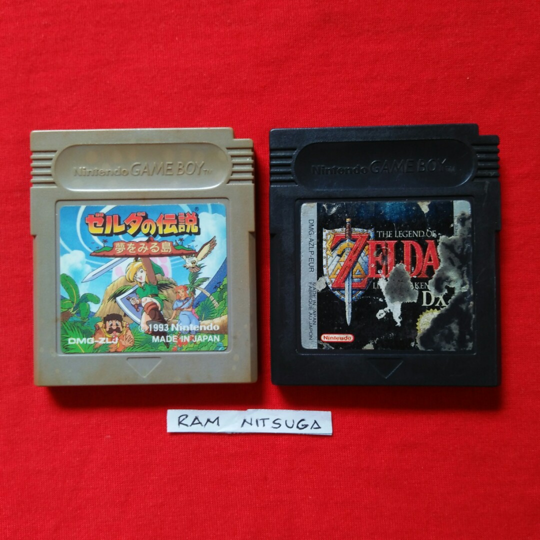 Gameboy and Gameboy Color: Zelda Link's Awakening Bundle, Video Gaming ...