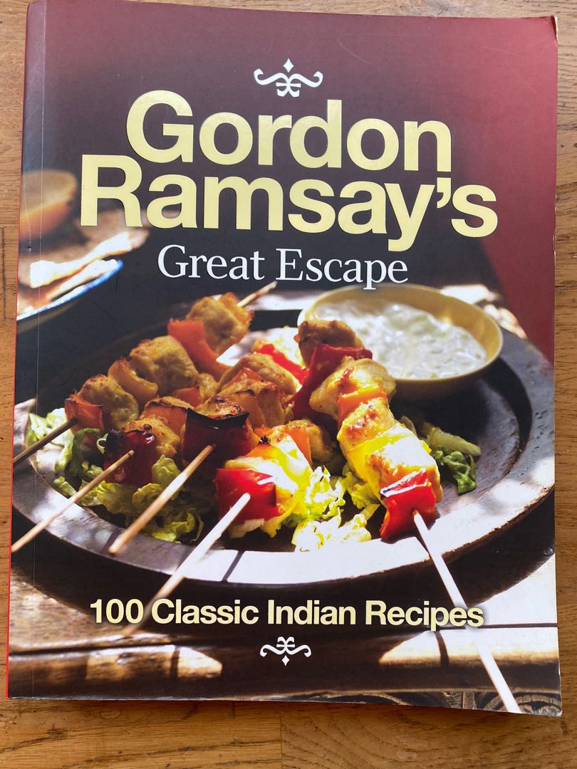 Gordon Ramsay’s Great Escape 100 Indian Recipes, Hobbies & Toys, Books ...