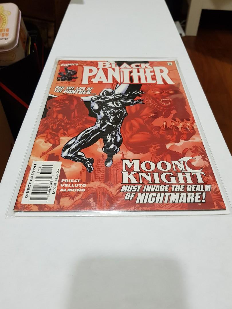 [KEY] Black Panther Vol 2 #22 First Appearance Killmonger as Black ...