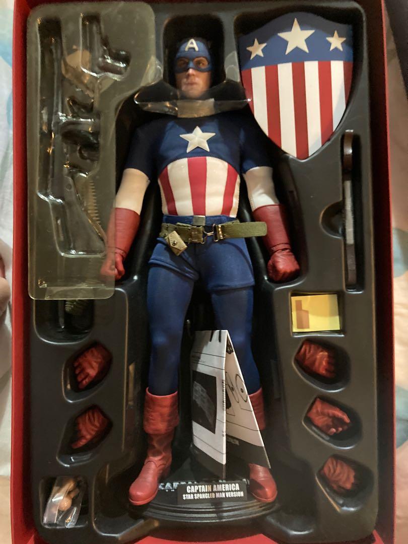 Hot Toys Captain America - The First Avenger, Star Spangled Banner ...