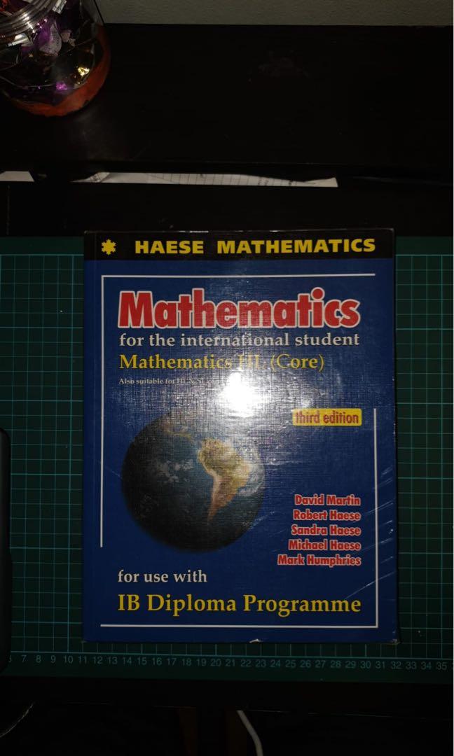 IB HAESE MATHEMATICS HL, Hobbies & Toys, Books & Magazines, Textbooks ...