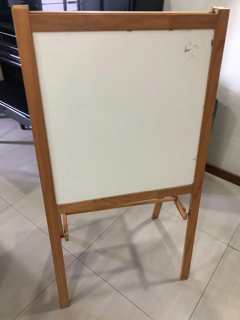 IKEA MALA Easel with chalk and markers, Furniture & Home Living ...
