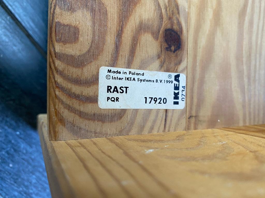 IKEA Rast solid wood shelf rack, Furniture & Home Living, Furniture ...