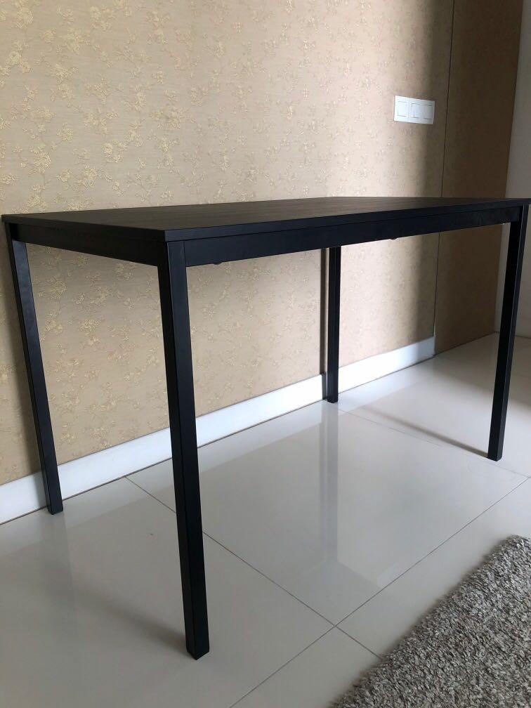 IKEA Tarendo Table - Dark brown, Furniture & Home Living, Furniture ...