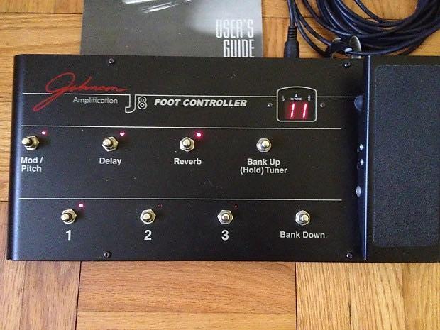 Johnson J Station & J8 Foot Controller Guitar Effects & Amp Modelling ...