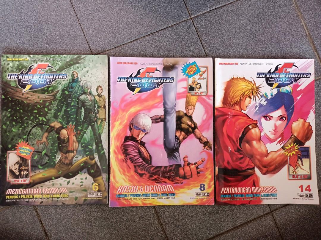 King Of Fighters KOF 2001 (No.6, 8, 14), Hobbies & Toys, Books ...