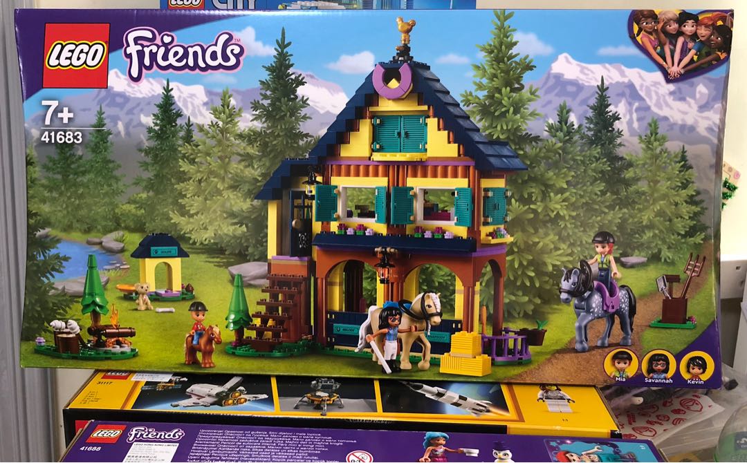 Lego 41683 Friends 森林騎馬中心 Forest Horseback Riding Center, 興趣及遊戲, 玩具 ...