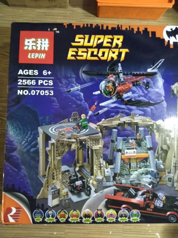 LEPIN 7053 2566pcs DC Supeor Heroes Series Classic TV Series Batman ...