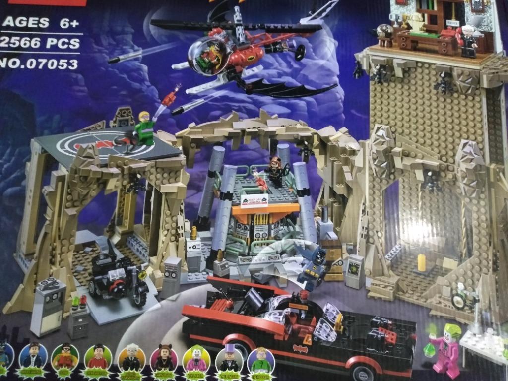 LEPIN 7053 2566pcs DC Supeor Heroes Series Classic TV Series Batman ...