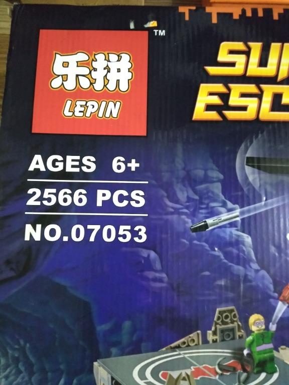 LEPIN 7053 2566pcs DC Supeor Heroes Series Classic TV Series Batman ...