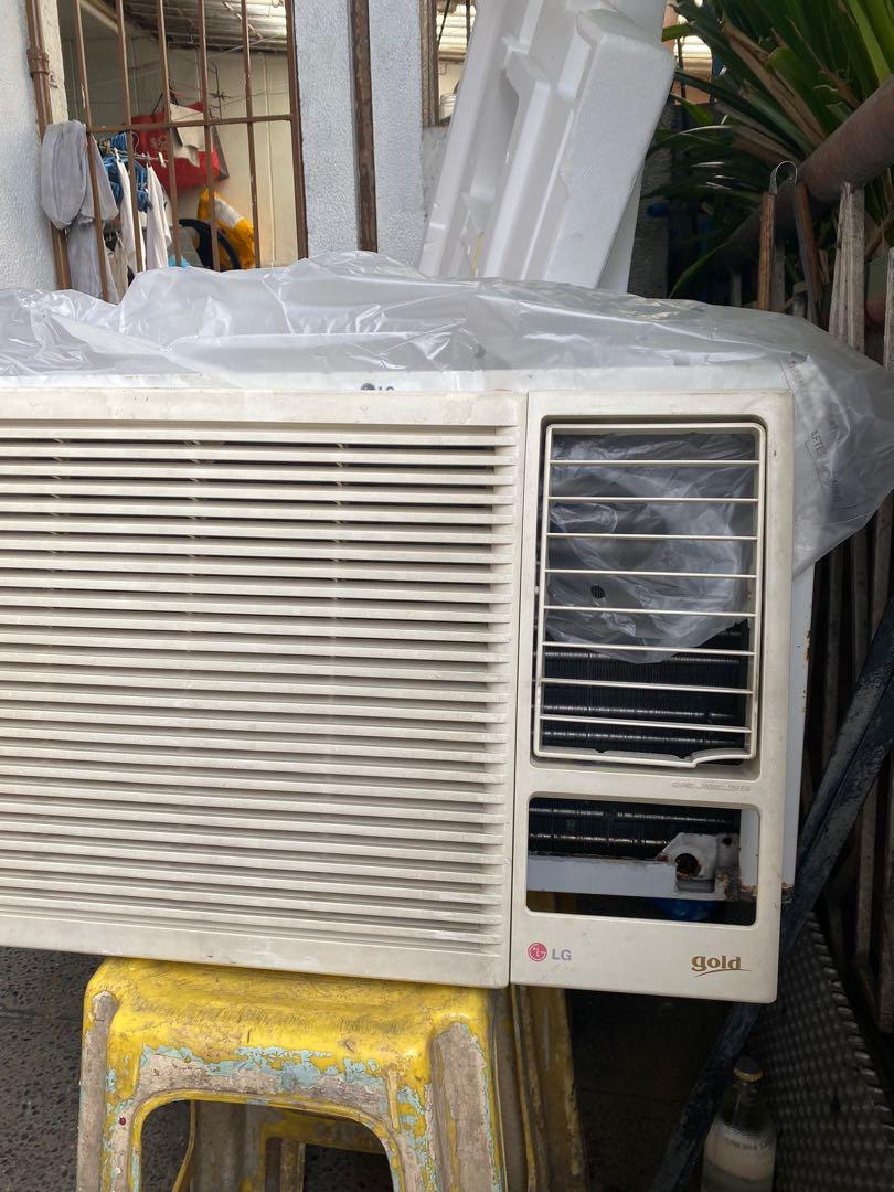 LG gold series window type air conditioner, TV & Home Appliances, Air ...