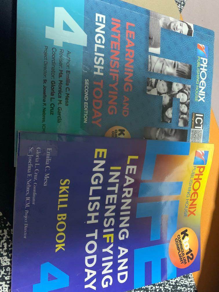 LIFE english book set- textbook/skill book Grade 4, Hobbies & Toys ...