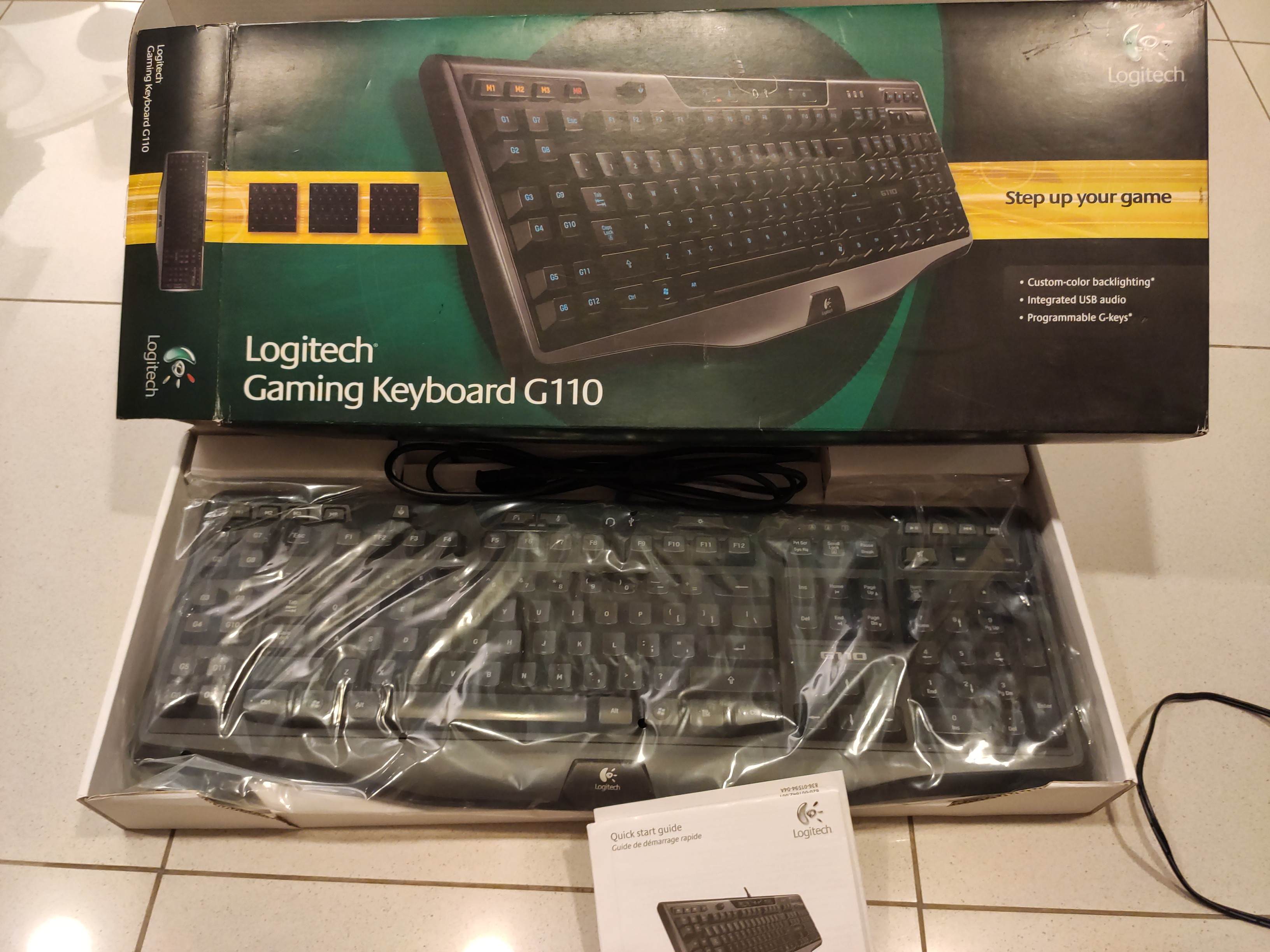Logitech G110 Gaming Keyboard Computers And Tech Parts And Accessories Computer Keyboard On Carousell