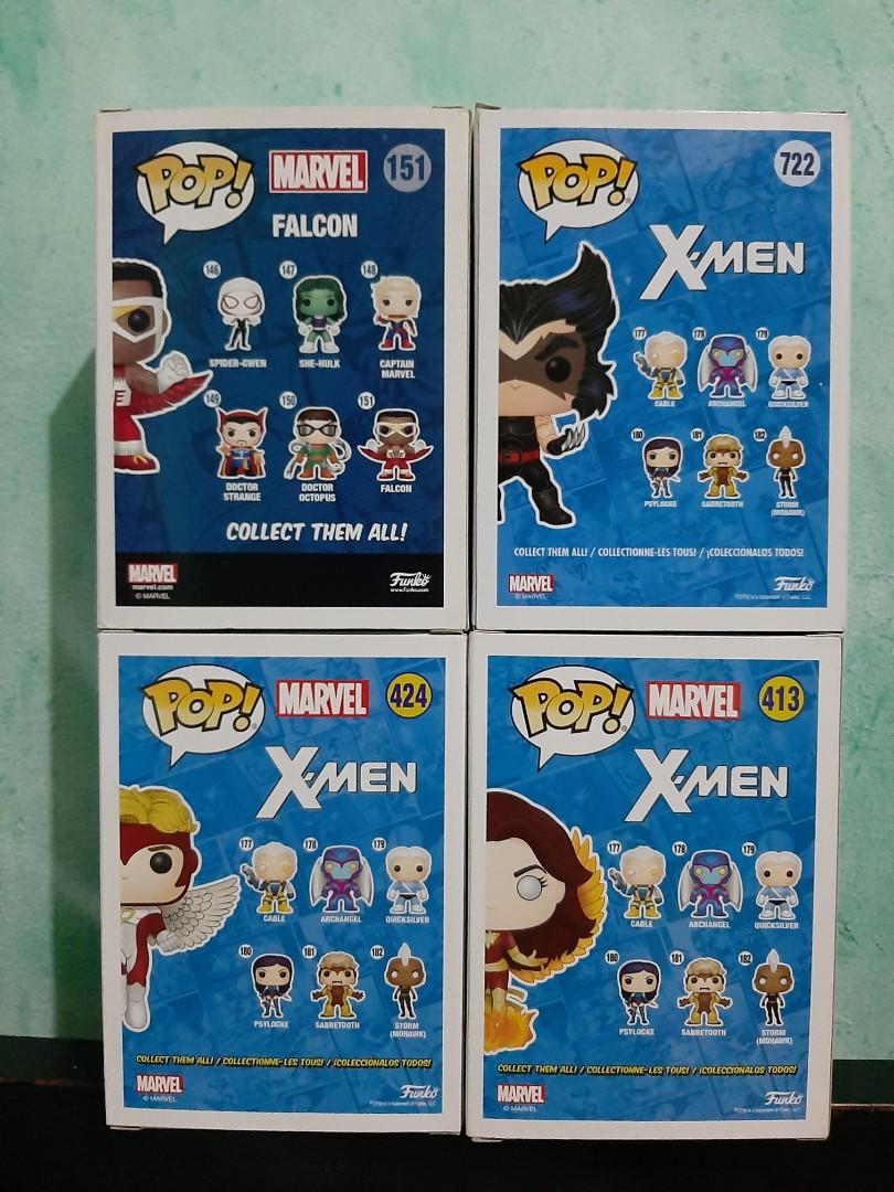 Marvel Xmen Funko Pop, Hobbies & Toys, Toys & Games on Carousell
