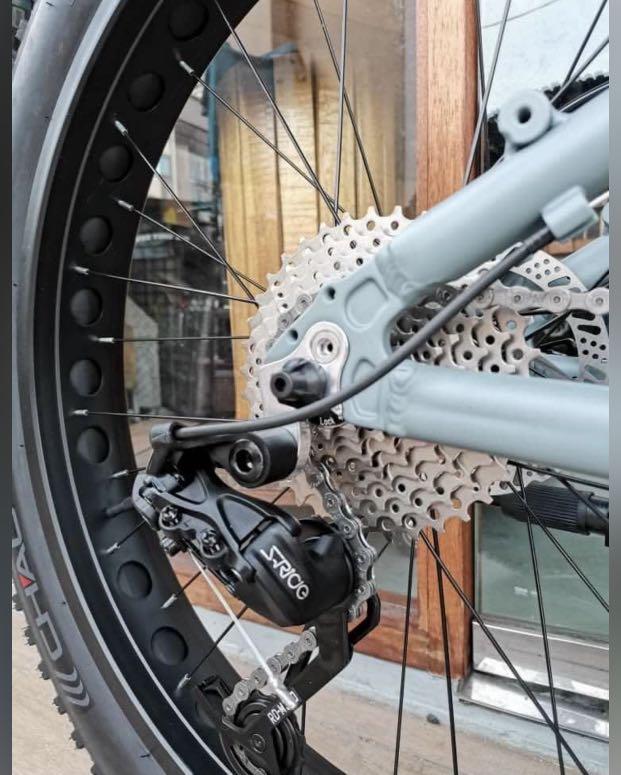 Matron Wild truck 3 x9 speed with hydraulic brake Fatbike, Everything ...