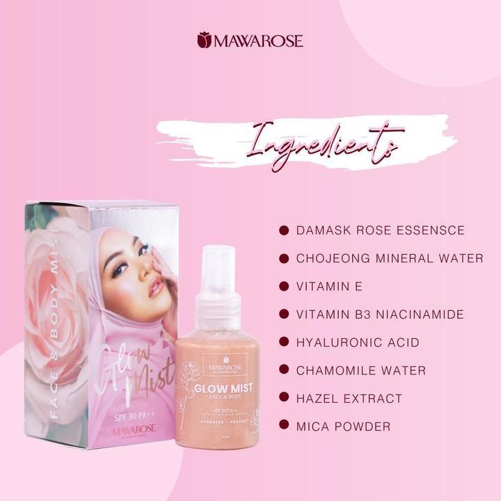 MawaRose Glow Mist, Beauty & Personal Care, Face, Makeup on Carousell