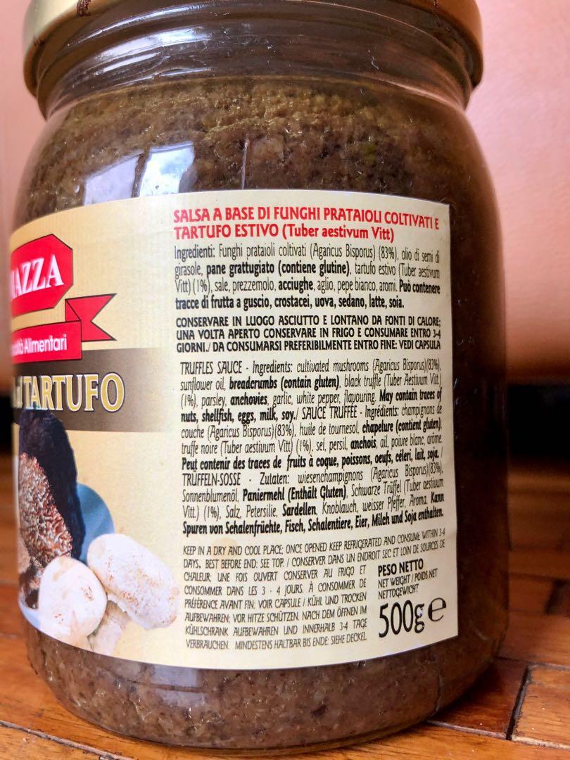 Mazza Black Truffle Cream 500g, Food & Drinks, Spice & Seasoning on ...