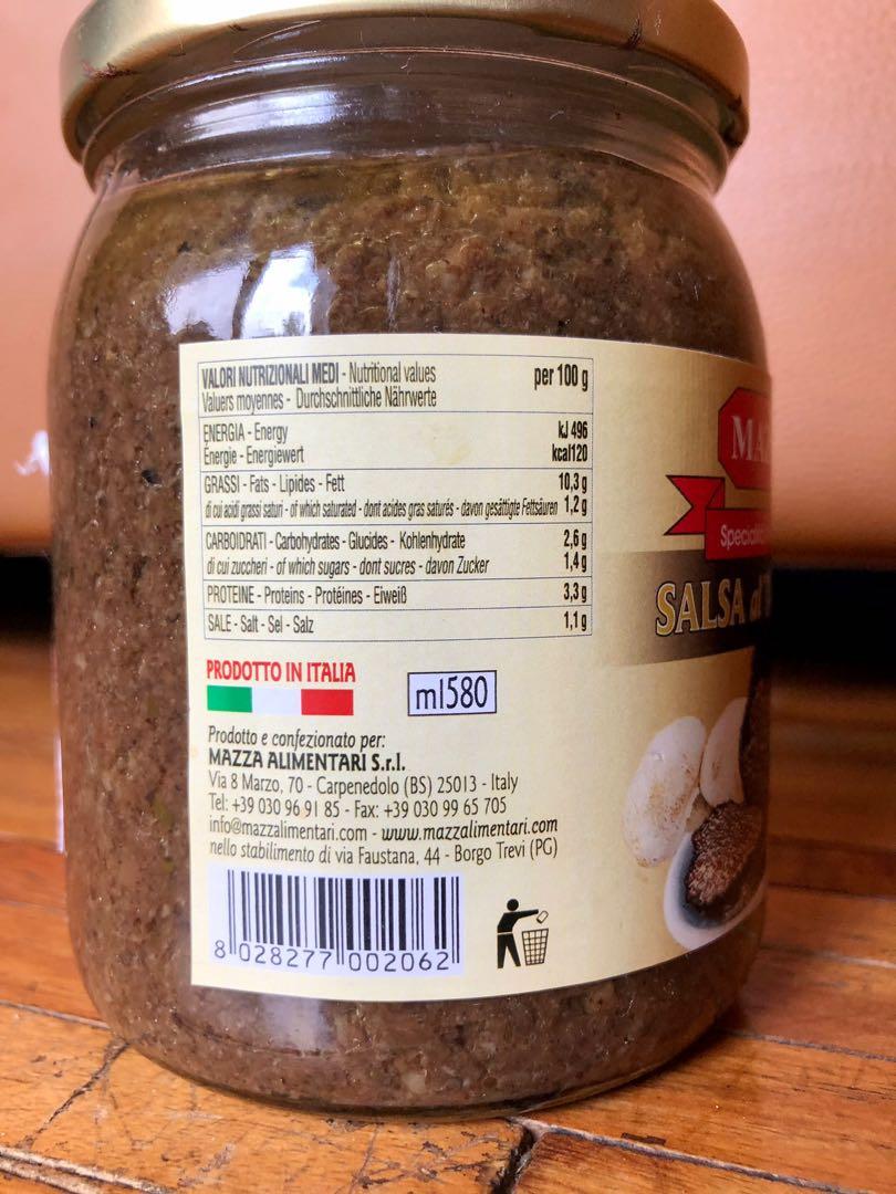 Mazza Black Truffle Cream 500g, Food & Drinks, Spice & Seasoning on ...