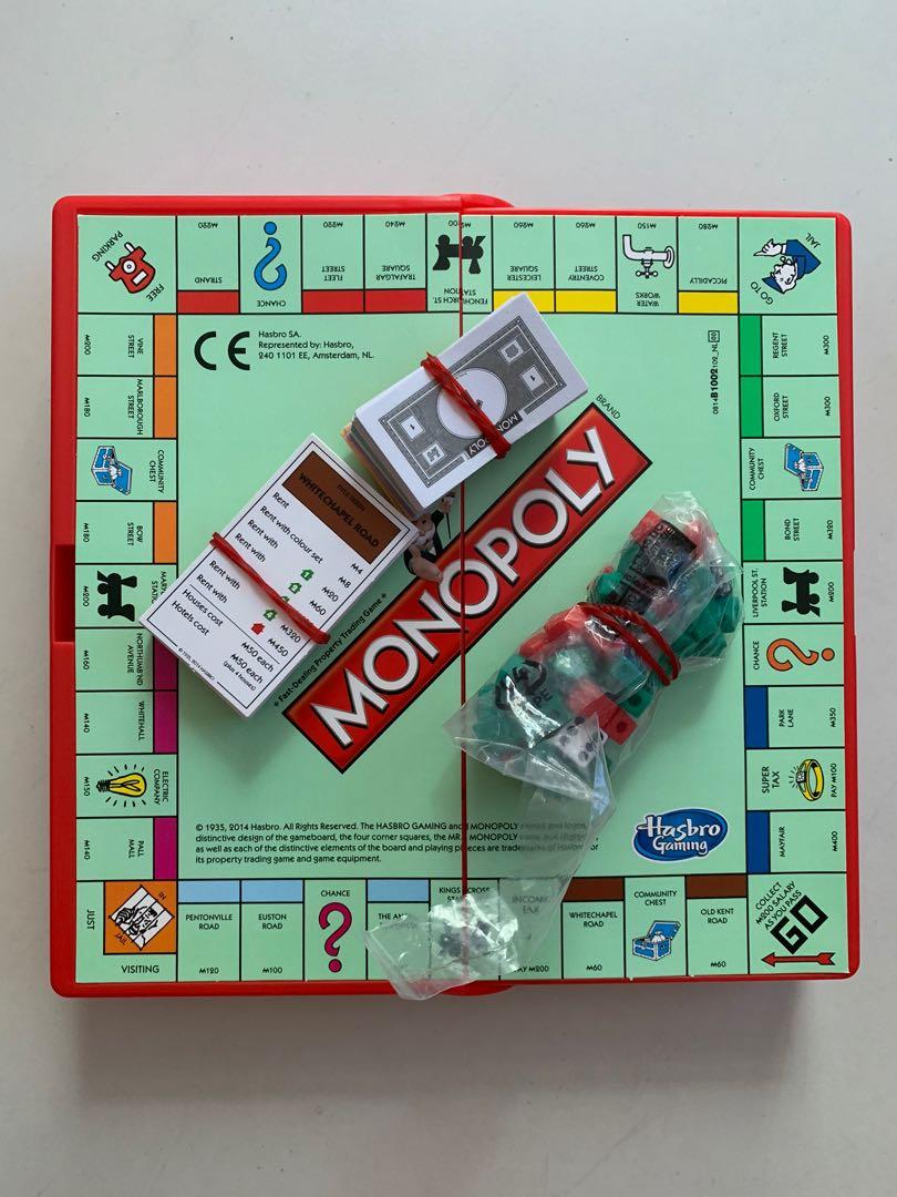 Miniature Monopoly Set, Hobbies & Toys, Toys & Games on Carousell