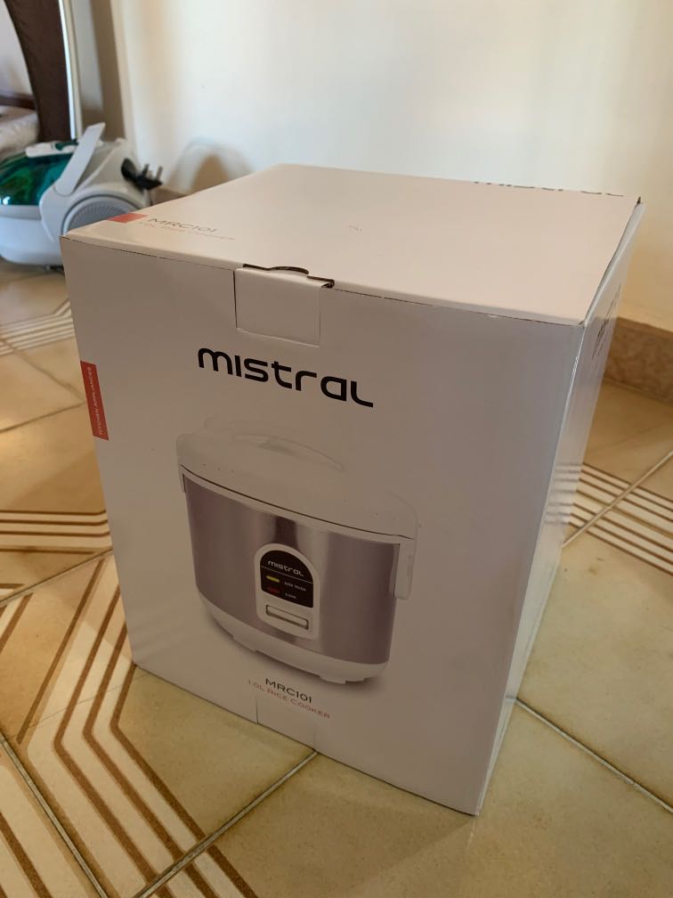 Mistral MRC101 Rice Cooker, TV & Home Appliances, Kitchen Appliances ...
