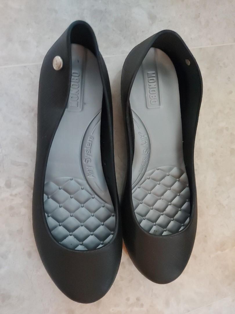 Monobo Signature Emma EU 37 Black Flats, Women's Fashion, Footwear ...