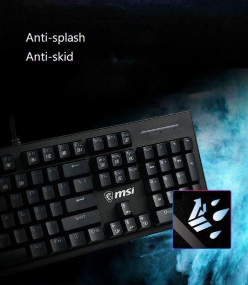 MSI VIGOR GK50Z Gaming Mechanical Keyboard Black RGB Light, Computers ...