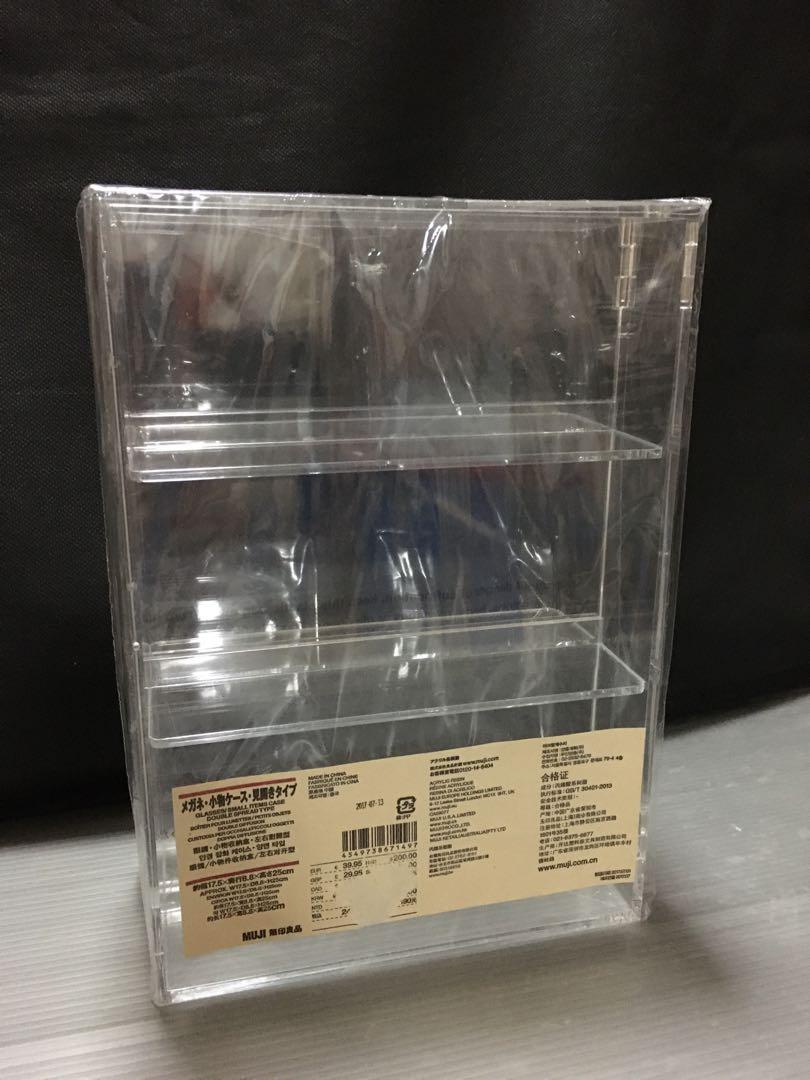 Muji Acrylic Case Double, Furniture & Home Living, Home Improvement ...