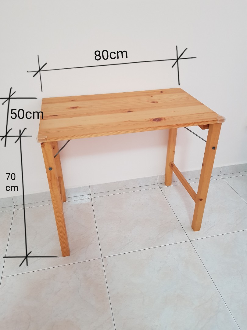 Muji Foldable Table, Furniture & Home Living, Furniture, Tables & Sets ...