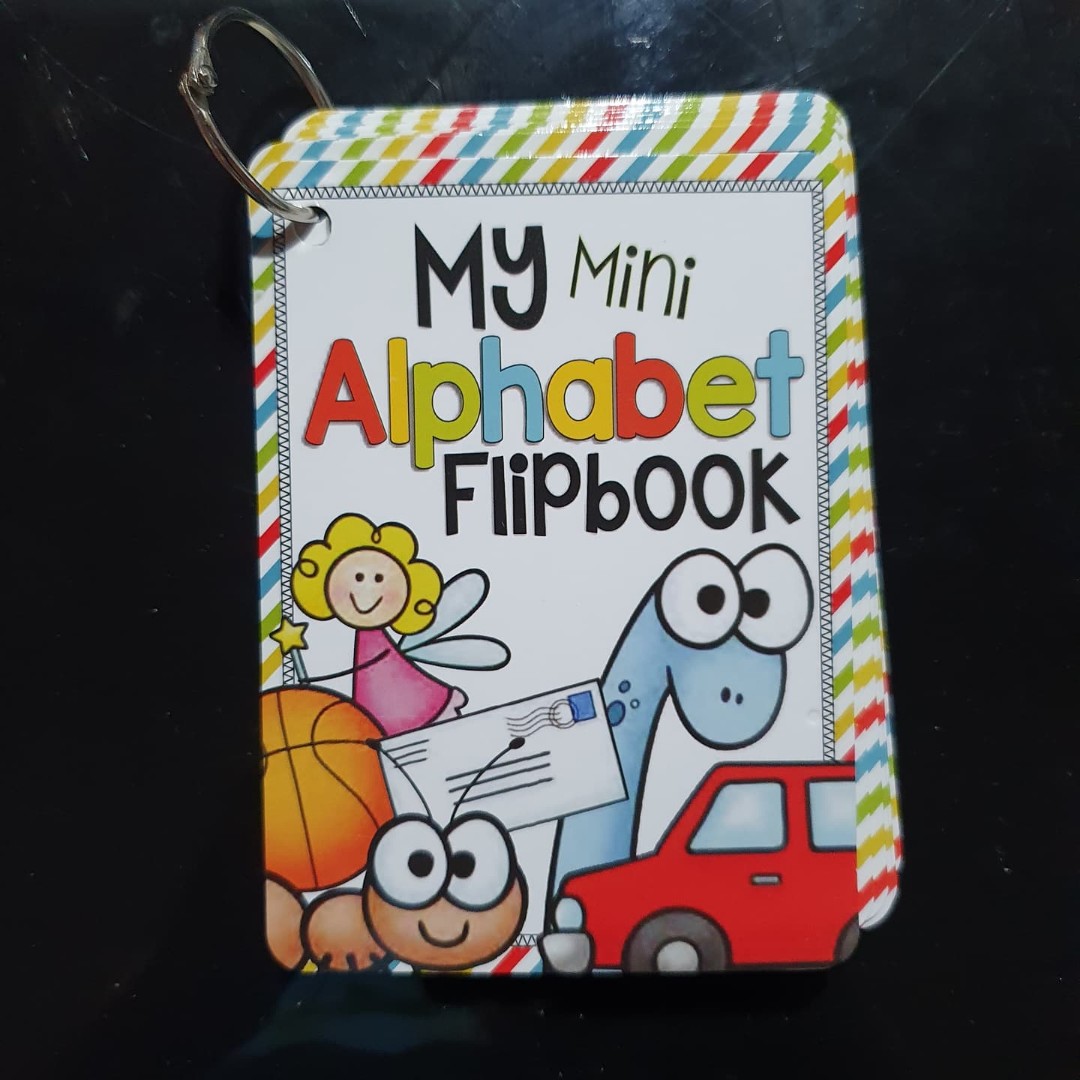 My Mini Alphabet Flipbook, Hobbies & Toys, Books & Magazines, Children ...