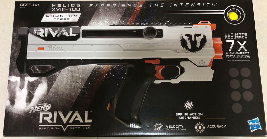 Nerf Rival Helios XVIII-700 “Phantom Corps”, Hobbies & Toys, Toys & Games on Carousell