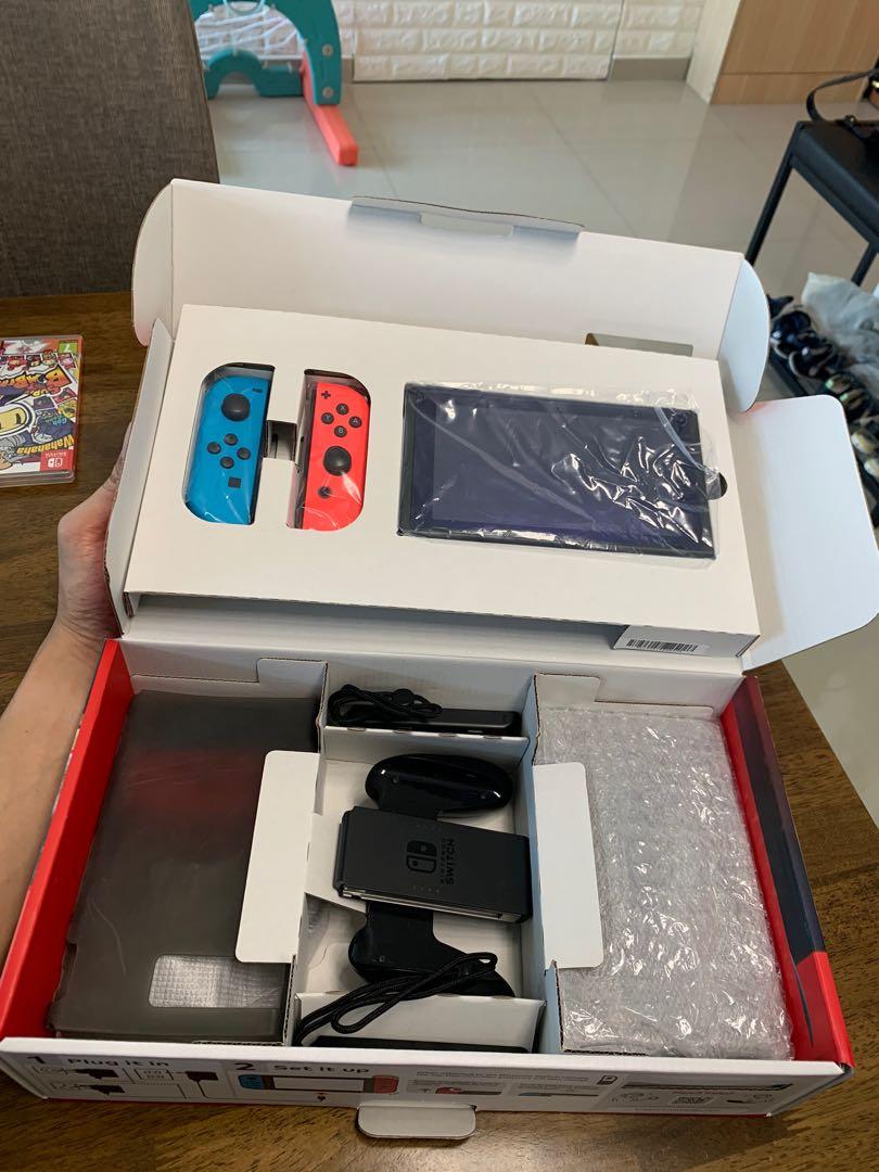 Nintendo Switch Gen 2 (Original colour), Video Gaming, Video Games ...