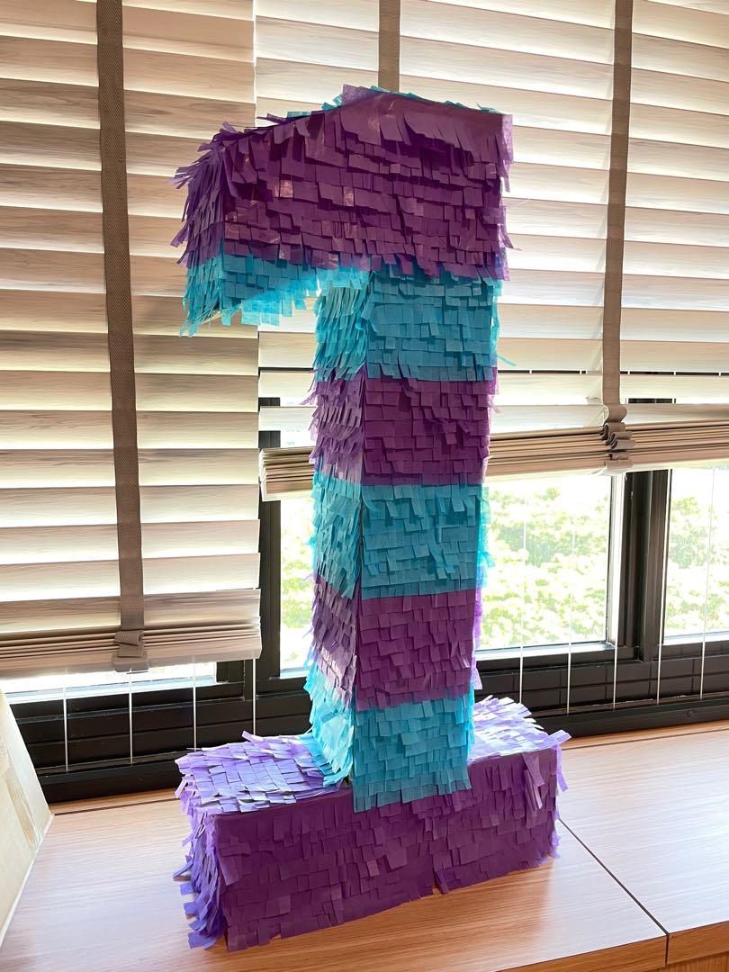 Number 1 Piñata for display only, Hobbies & Toys, Stationery & Craft ...