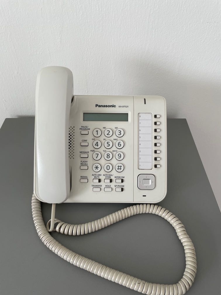 Panasonic office phone kx-dt521, Computers & Tech, Office & Business Technology on Carousell
