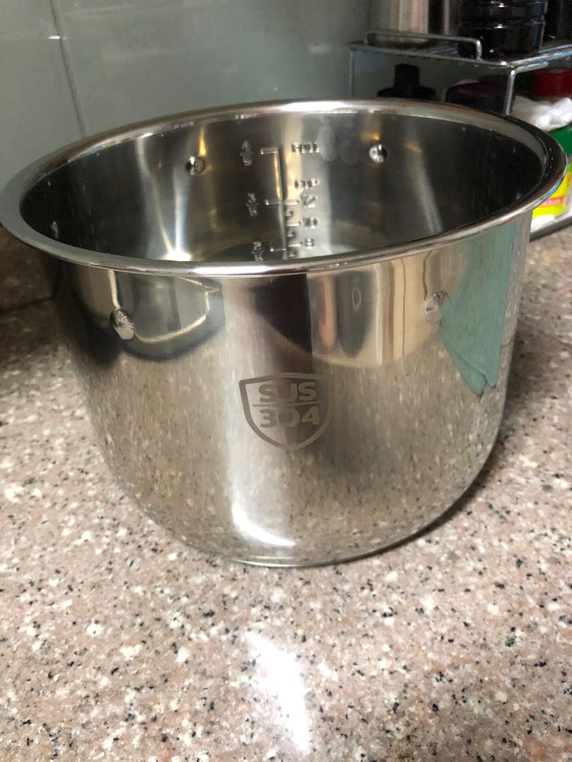 Philips HD 2137 stainless steel inner pot, TV & Home Appliances ...