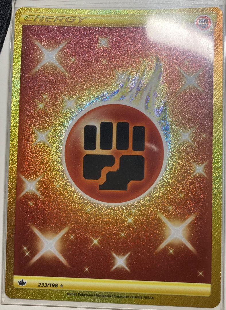 Pokemon Fighting Energy Secret, Hobbies & Toys, Toys & Games on Carousell