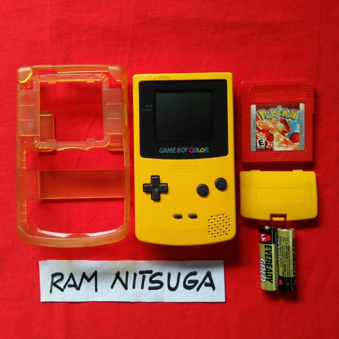 Pokemon Red and Gameboy Color, Video Gaming, Video Game Consoles ...