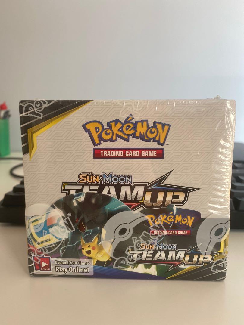 Pokemon Team up booster box, Hobbies & Toys, Toys & Games on Carousell