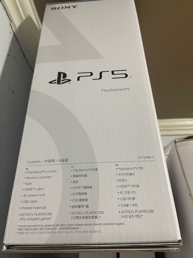 PS5 Disc Edition, Video Gaming, Video Game Consoles, PlayStation on ...