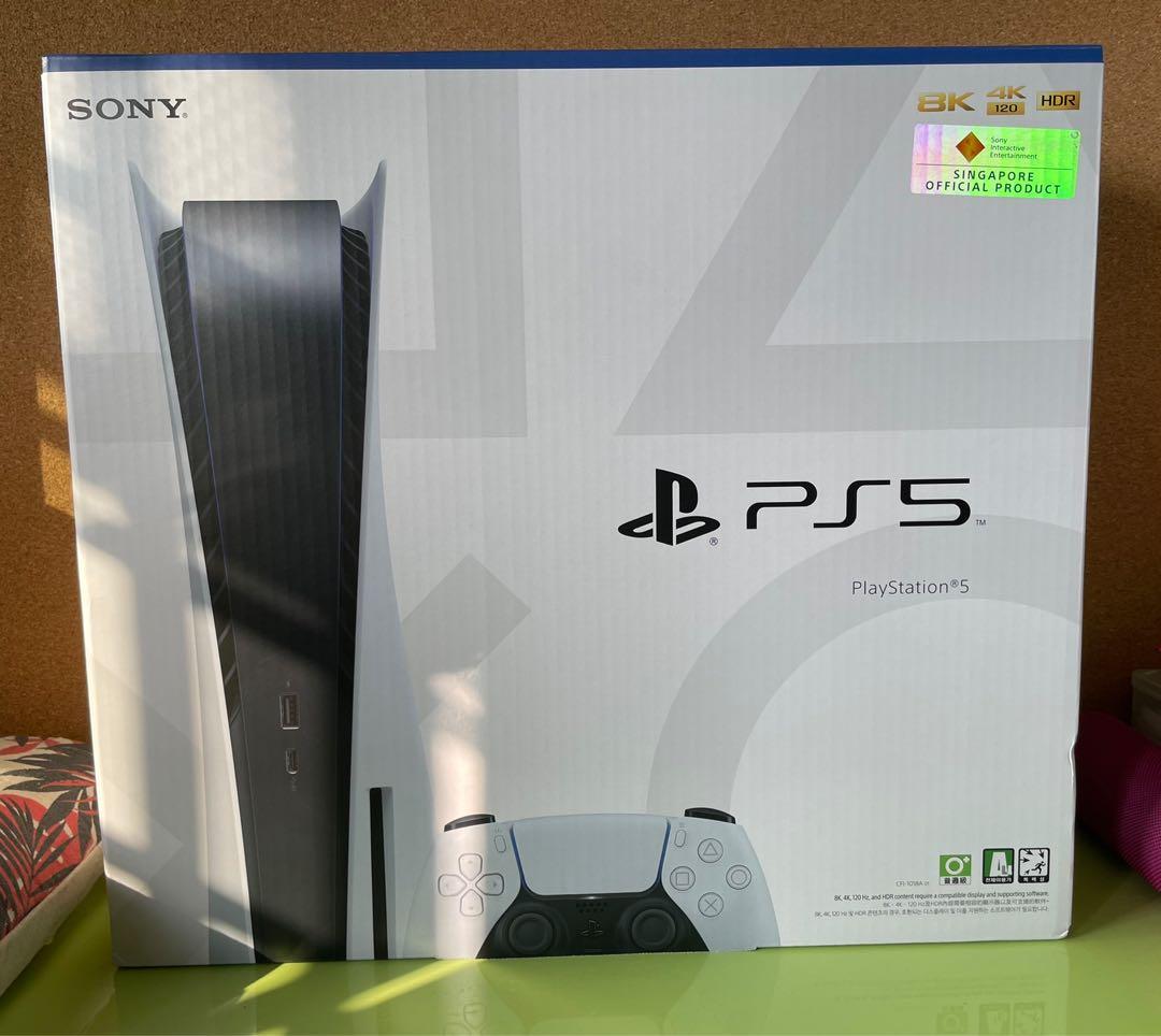 PS5 with Disc Drive (Brand New), Video Gaming, Video Game Consoles ...