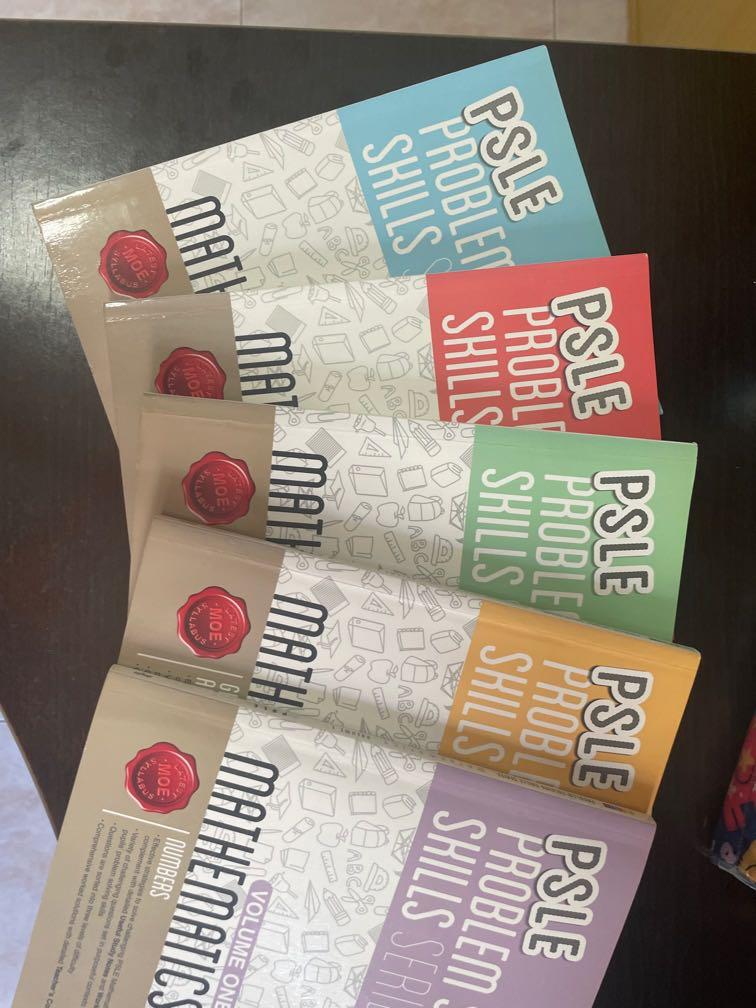 PSLE Problem Solving Skills Series Volume 1 to 6 (complete), Hobbies ...