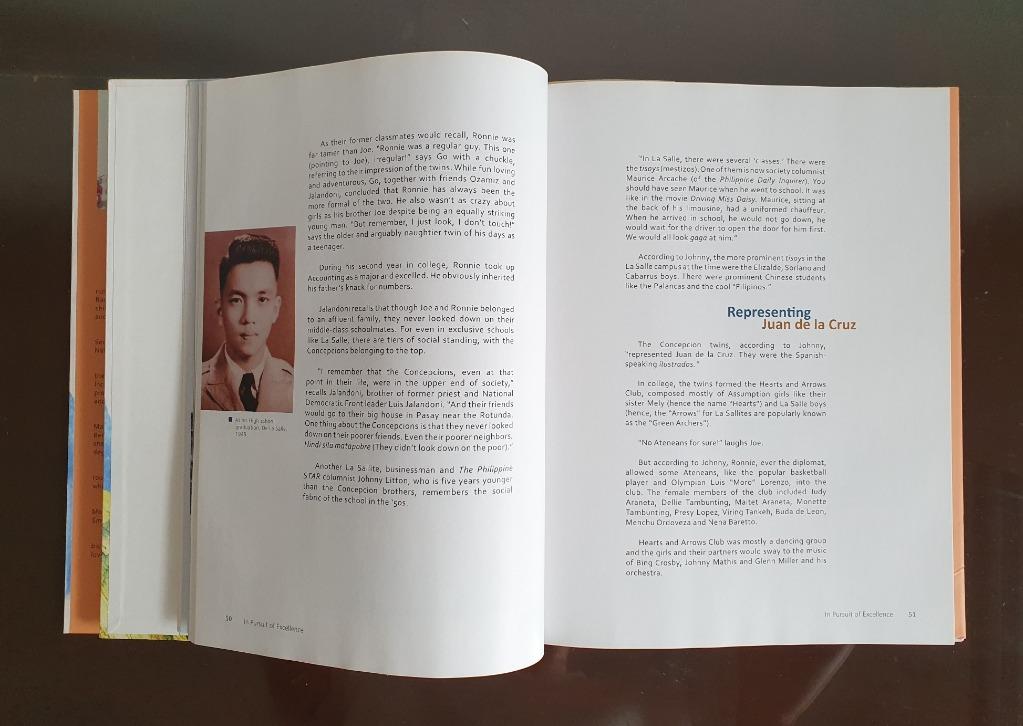 Raul Concepcion (of Concepcion Industries) Biography Hardbound Book ...