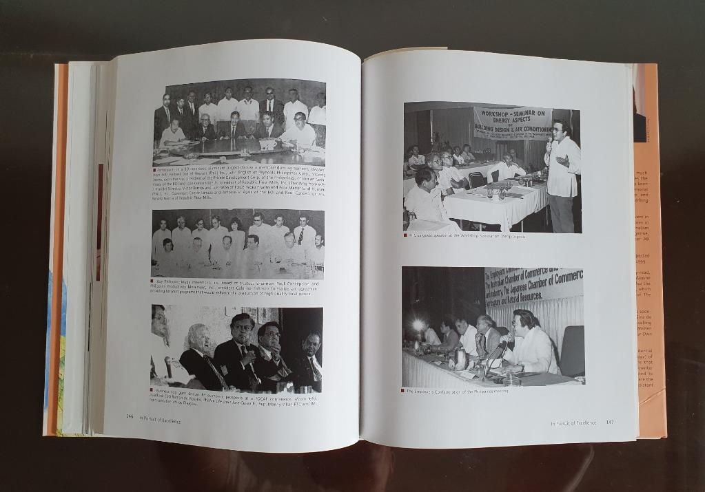 Raul Concepcion (of Concepcion Industries) Biography Hardbound Book ...