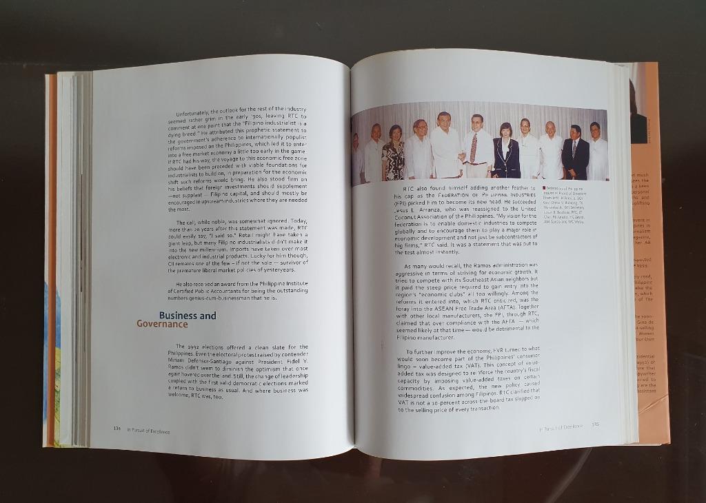 Raul Concepcion (of Concepcion Industries) Biography Hardbound Book ...