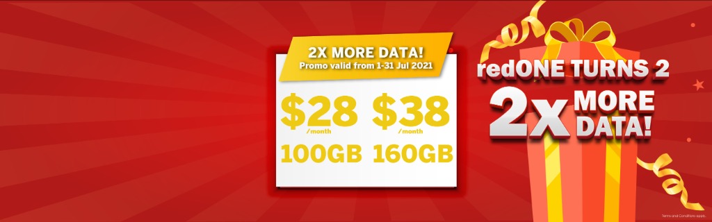 redONE Sim Only Plan, Mobile Phones & Gadgets, Mobile & Gadget ...