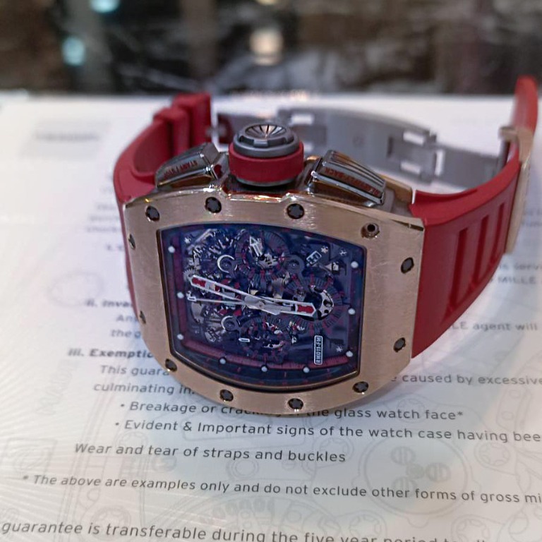 Richard Mille [LIMITED 30 PIECE] RM 011 Red Demon, 名牌, 手錶 - Carousell