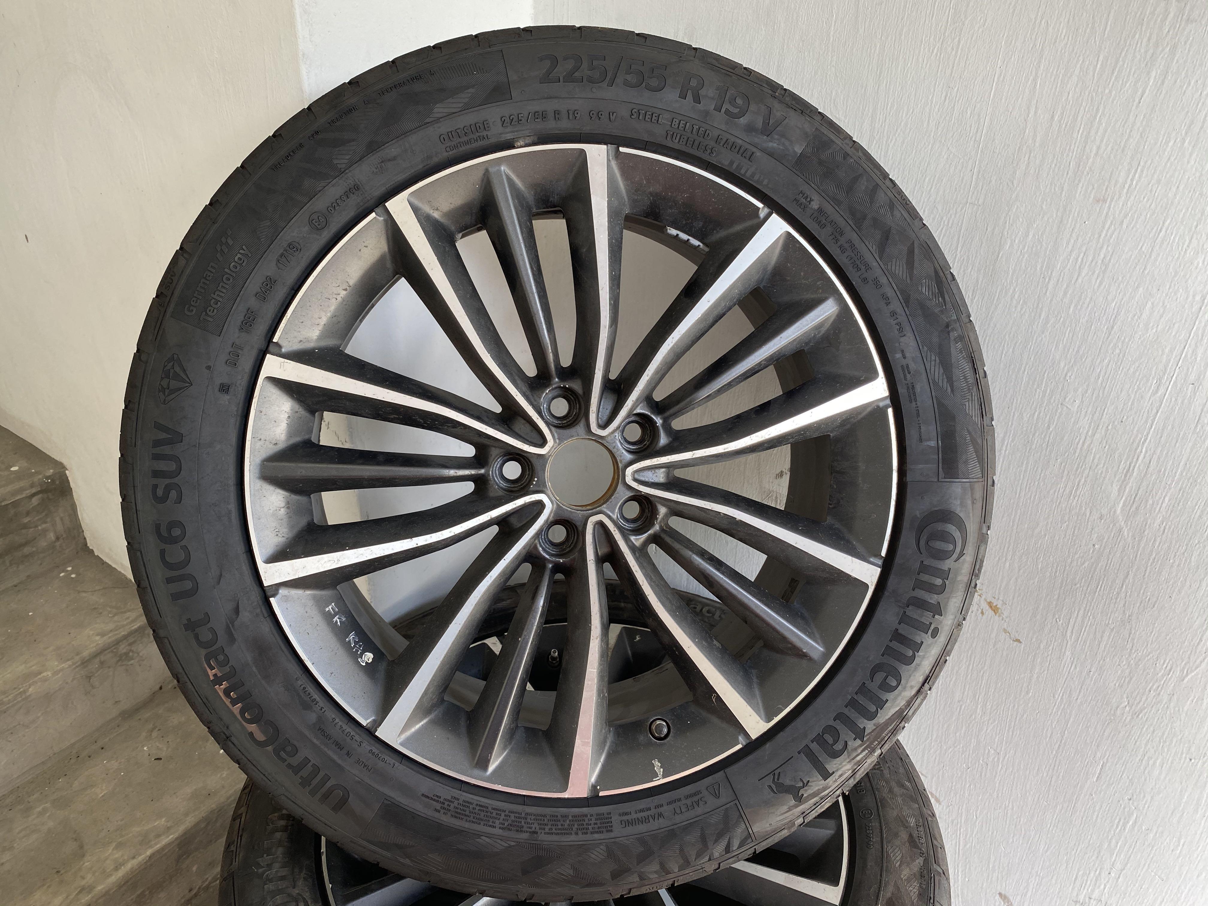 RIM WHEEL & TYRE TAYAR PROTON X70 x 70, Auto Accessories on Carousell