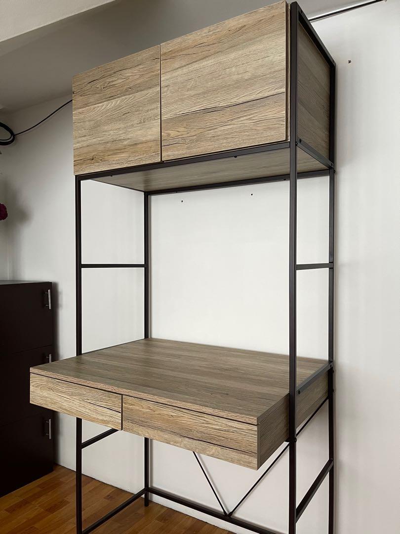 Sanyang Study Table with drawers, Furniture & Home Living, Furniture ...