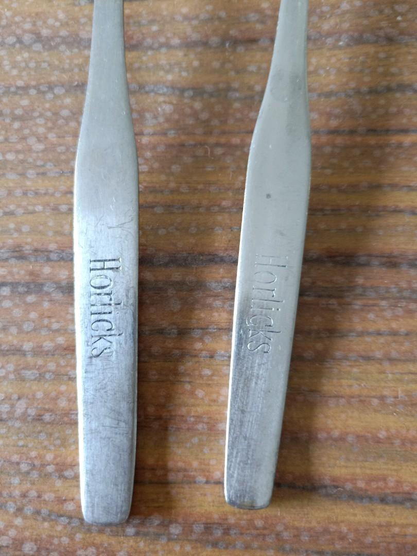 Set of 2 1970s Vintage Horlicks spoons, Hobbies & Toys, Memorabilia ...