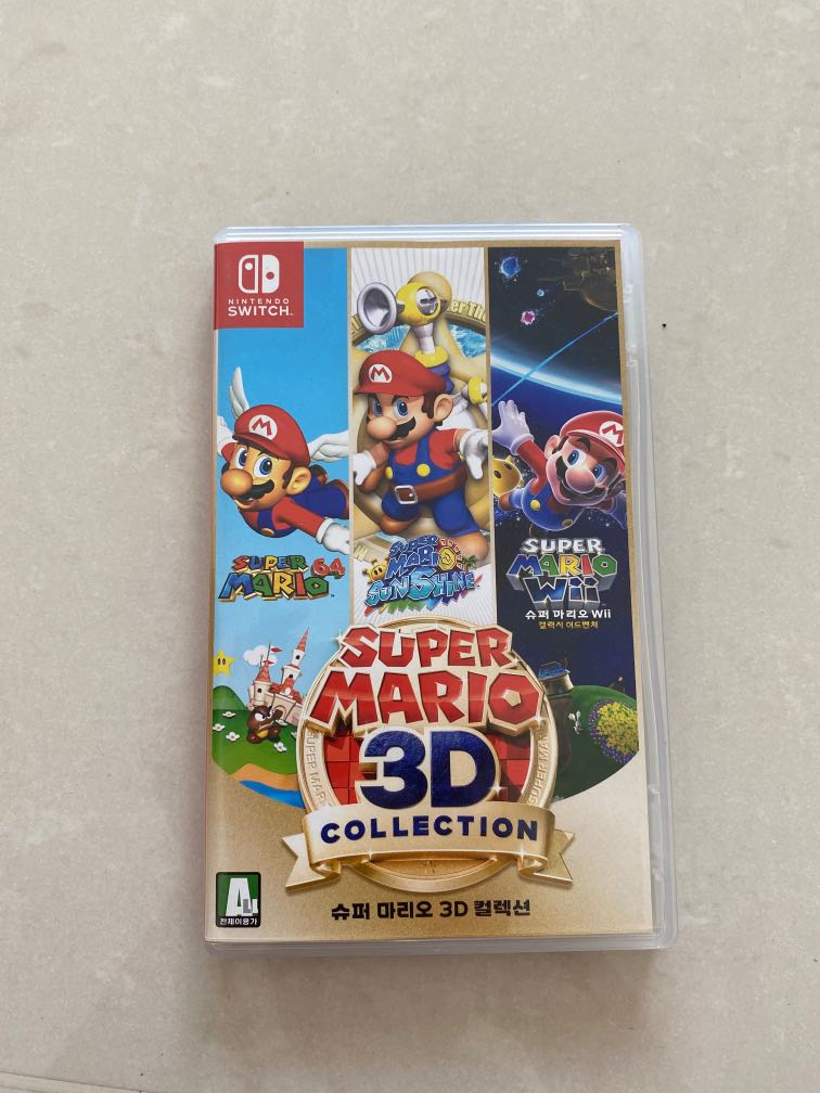 Super Mario 3D Collection Switch, Video Gaming, Video Games, Nintendo ...